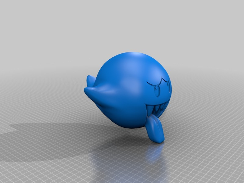 Free STL file Super Mario Galaxy "Boo" 🧞‍♂️・3D printer design to ...