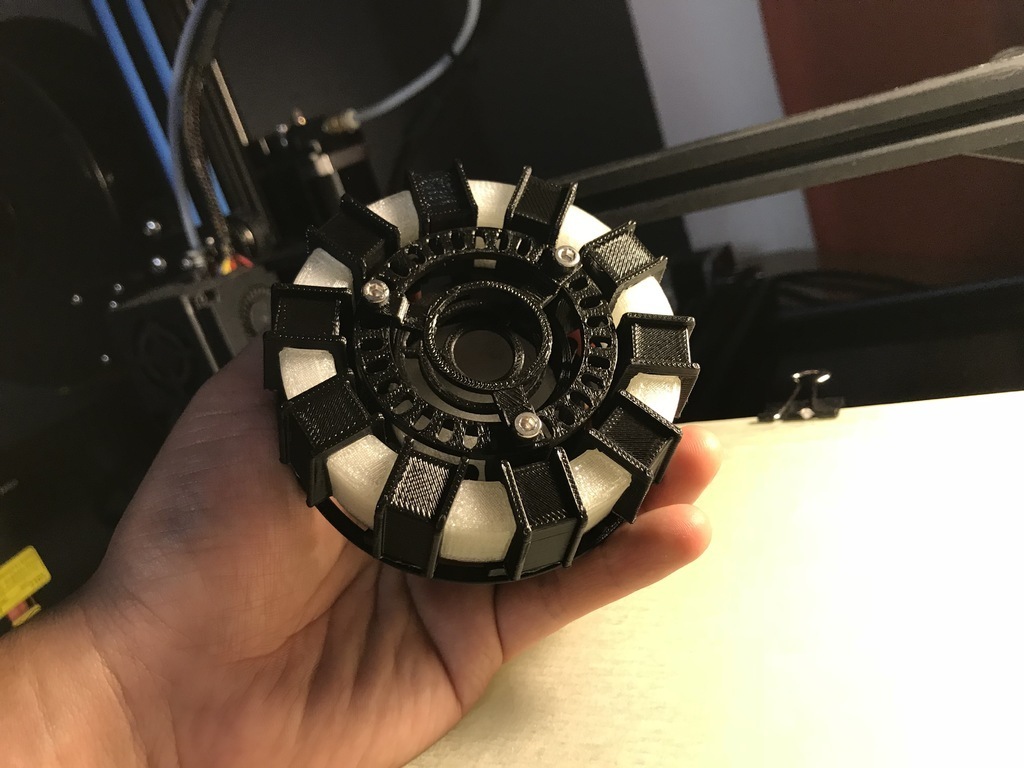 Free STL file Iron Man Arc Reactor・Template to download and 3D print・Cults