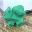 3D printing Low-Poly Bulbasaur ・ Cults