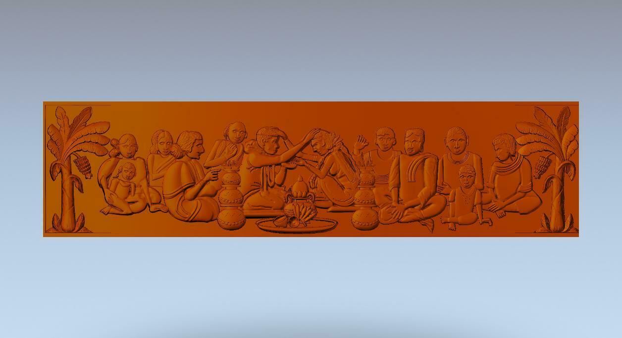 STL file Indian wedding・3D printable model to download・Cults
