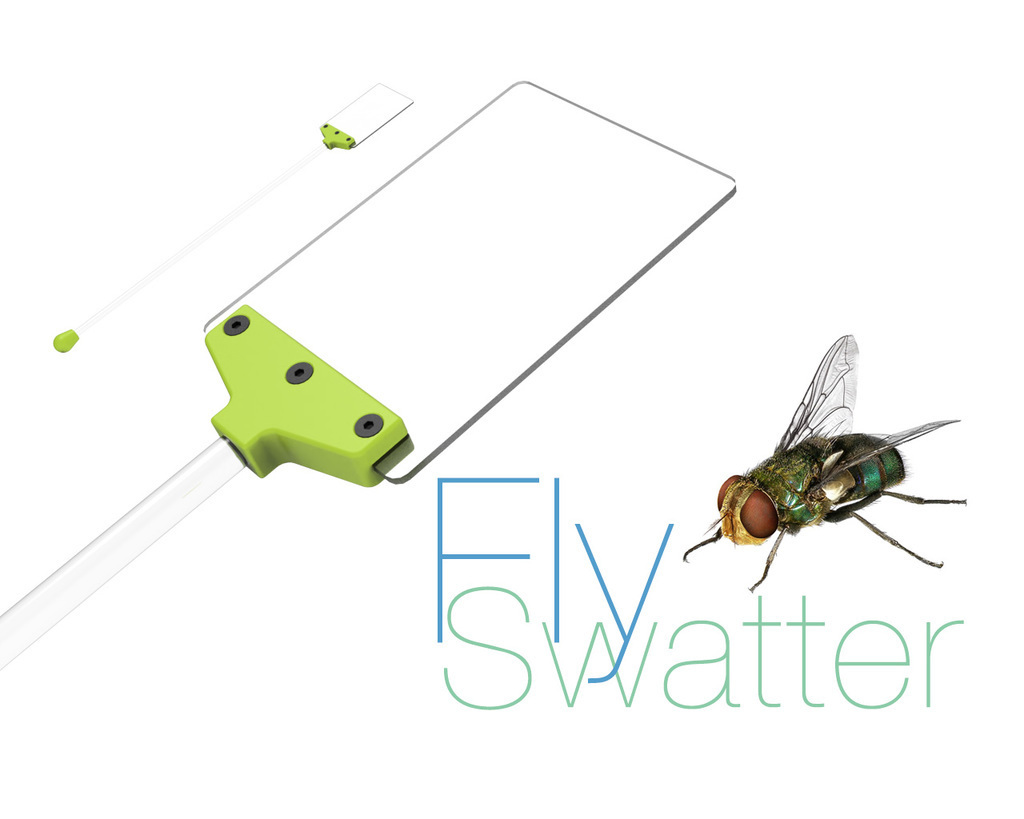 Free 3D file Fly Swatter «Stealth»・3D print model to download・Cults