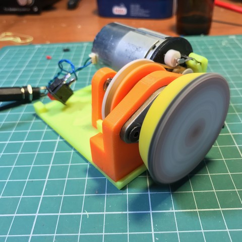 Download free 3D printing templates Mini Disc Sander D50mm ・ Cults