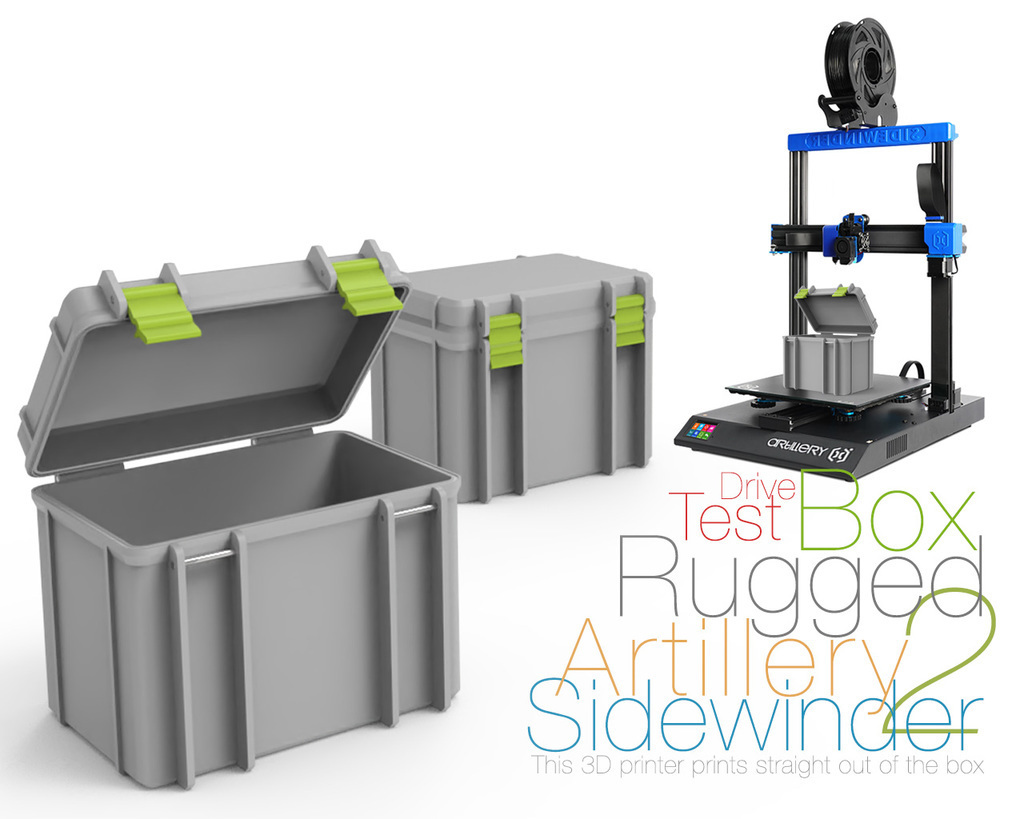 Free 3D file Rugged Box testdrive Artillery Sidewinder 2・3D printing ...