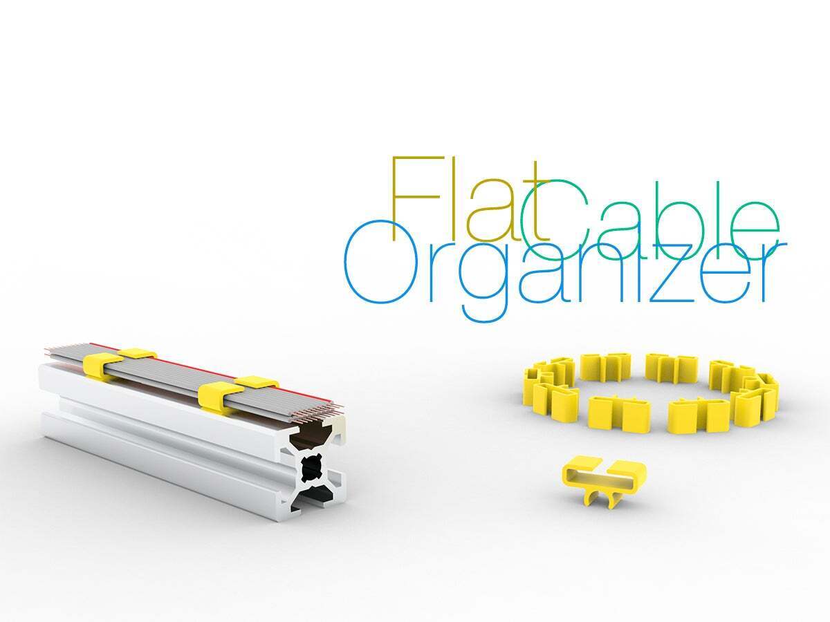 Free STL file Flat cable organizer・Model to download and 3D print・Cults