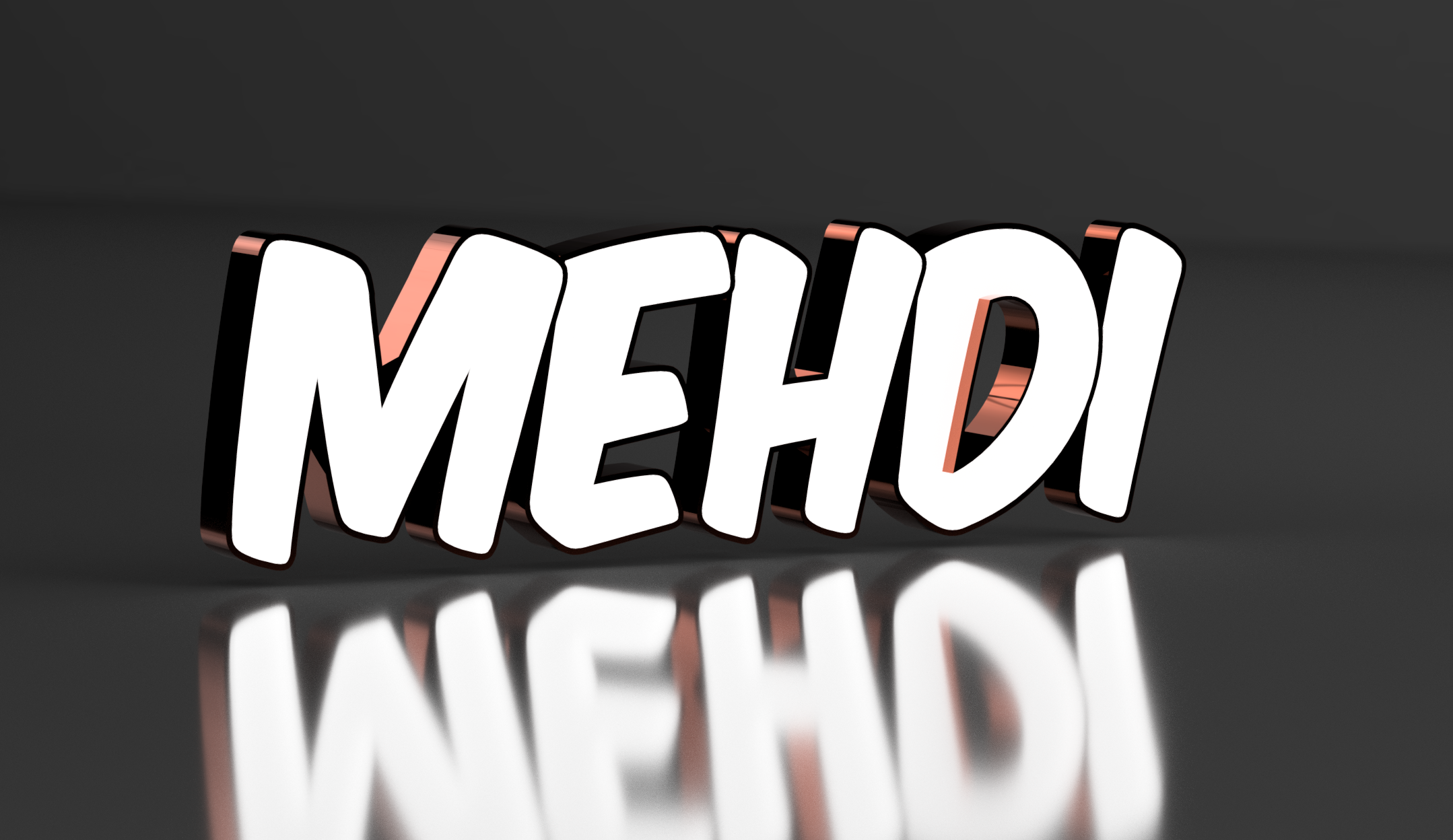 Fichier STL Prénom Lumineux Medhi・Modèle à télécharger et à imprimer en ...