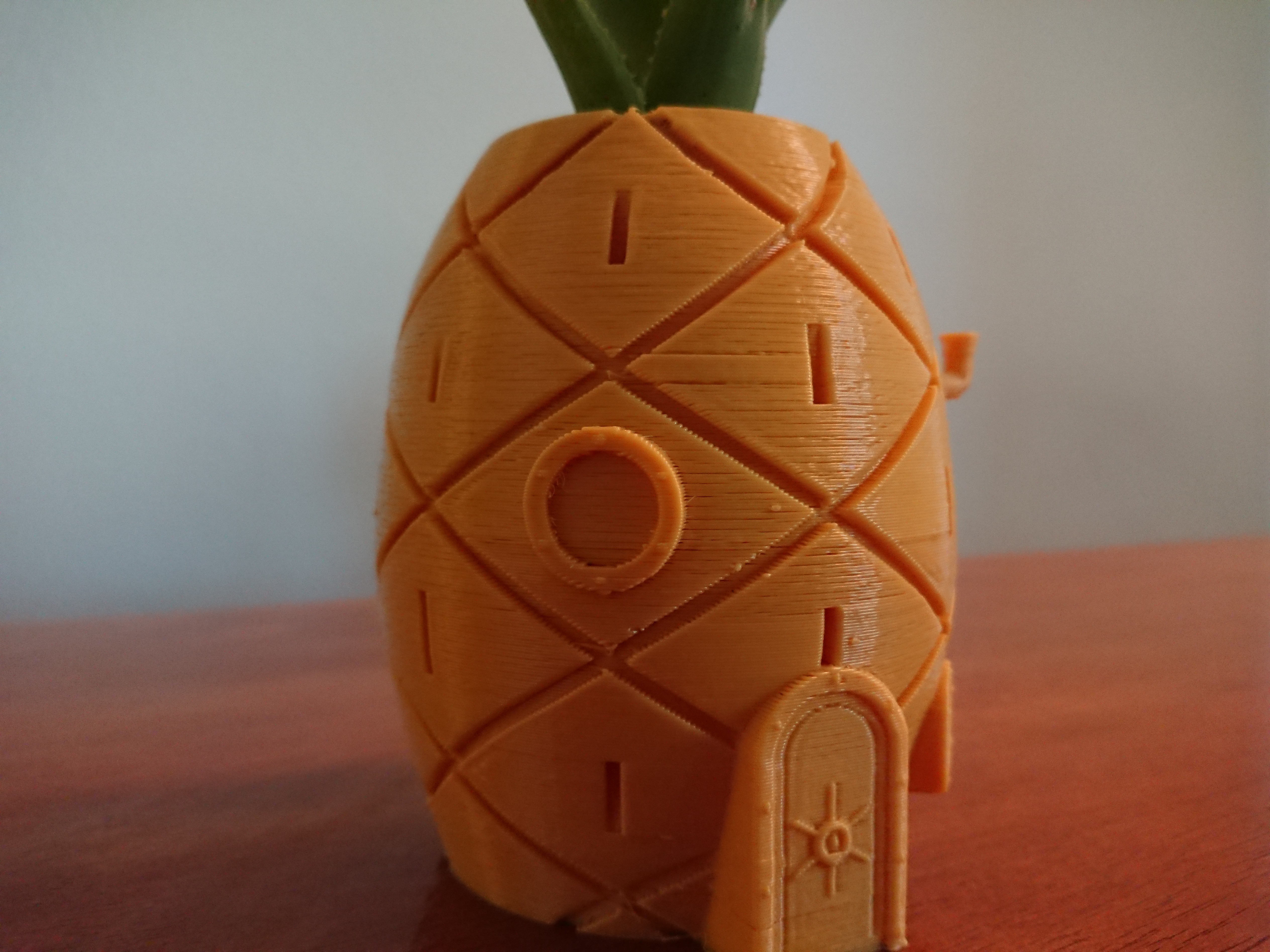 Free STL file Spongebob's House Plant Pot 🏠・3D printer model to ...