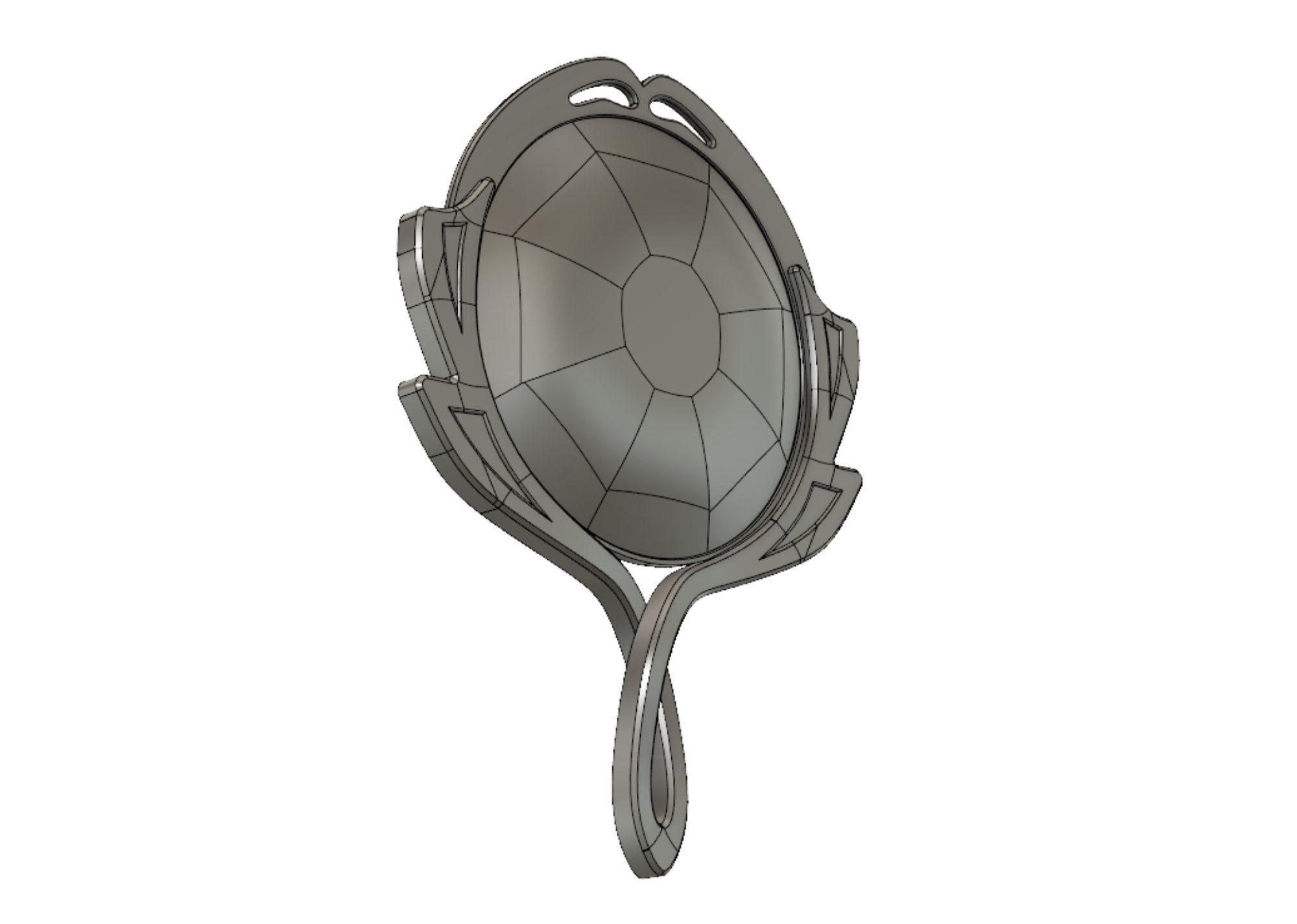 3D file Mirror Gem - Steven Universe - Lapis Lazuli・3D printing design ...