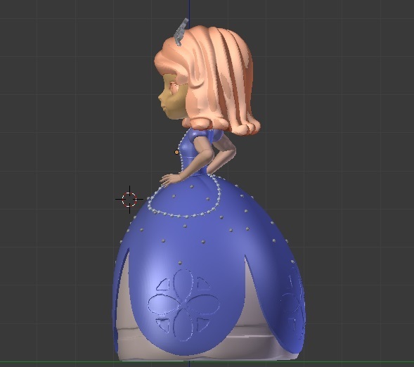 STL file Princess Sofia 👸・3D printing idea to download・Cults