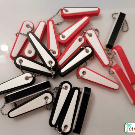 Download 3D printing models Mini Keychains / Keychains Pinball Williams ...