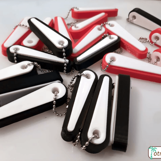 Download 3D printing models Mini Keychains / Keychains Pinball Williams ...