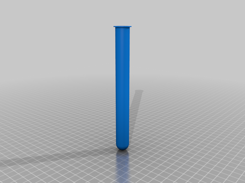 Free 3D file Test-tube vase with tree support・3D printable model to ...