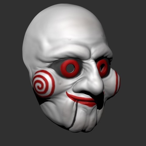 Download 3D printing models Saw Billy Puppet - Mask for Cosplay - 3D ...