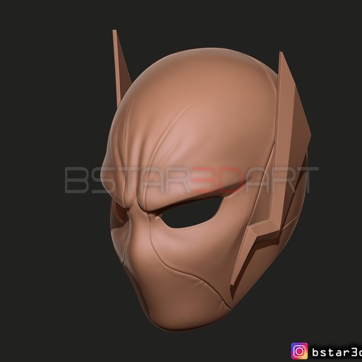Download STL file Godspeed Mask - Flash God Season 6 - Flash cosplay ...