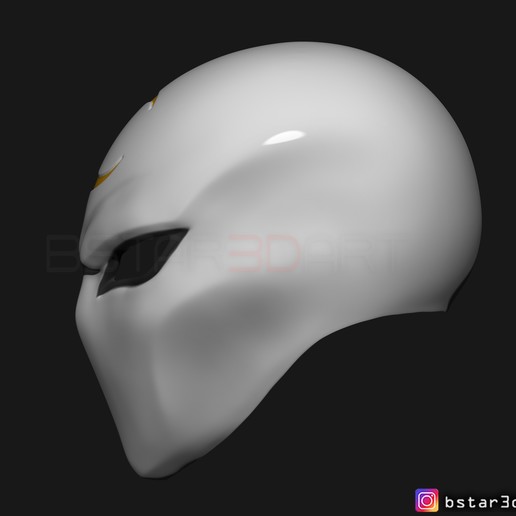 Download 3D printer templates Moon Knight Mask - Marvel helmet ・ Cults