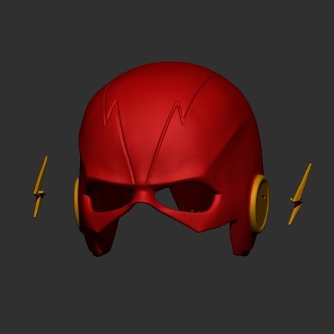 Descargar archivo 3D Casco de Flash SS5 ・ Cults