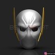 Download STL file Godspeed Mask - Flash God Season 6 - Flash cosplay ...