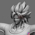 Download STL file Broly Bust - from Broly Movie 2019 • 3D printable ...