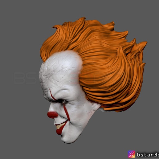 Download 3D printer designs Penny Wise Mask - IT chapter Two ・ Cults