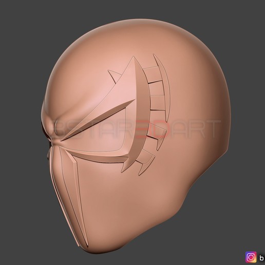 Download STL files Spider Man 2099 mask -Spider man Helmet - Marvel ...
