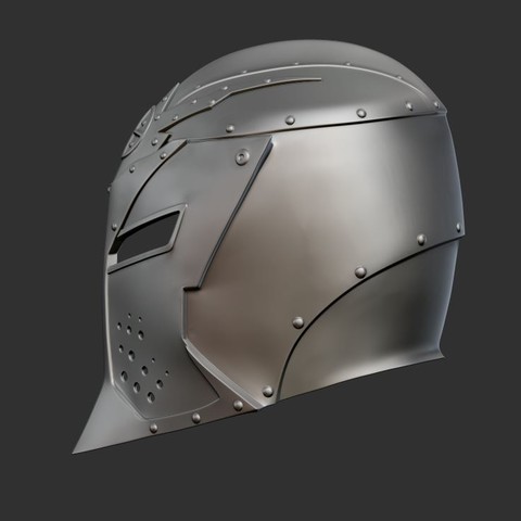 Download 3D printing designs Skyrim Dawnguard Helmet ・ Cults