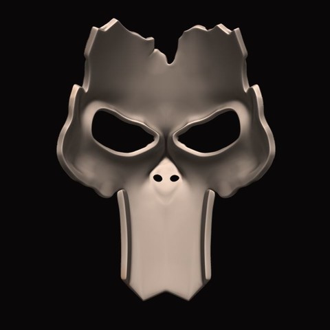 Download STL file Death Mask - Darksiders 3D print model • 3D print ...