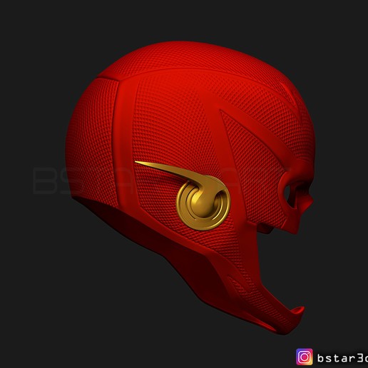 Descargar archivo STL Casco Flash Temporada 6 • Plan imprimible en 3D ...
