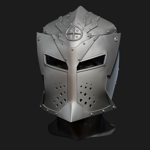 Download 3D printing designs Skyrim Dawnguard Helmet ・ Cults