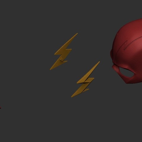Download 3D printing templates Flash Helmet - Justice League ・ Cults
