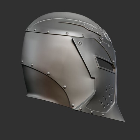 Download 3D printing designs Skyrim Dawnguard Helmet ・ Cults