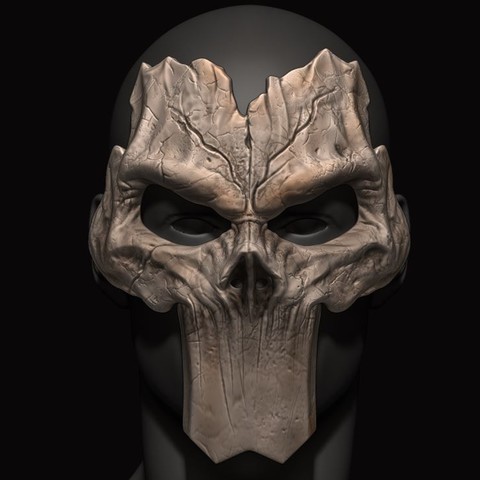 Download STL file Death Mask - Darksiders 3D print model • 3D print ...
