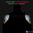 Download 3D printer designs Pauldron Armor -Batman Shoulder Armor 2021 ...