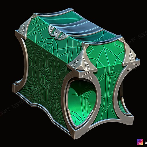 Download STL file Casket Of Ancient Winter - Marvel Comic • 3D printer ...