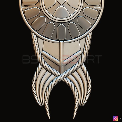 Download STL file Guardian Shield - gauntlet kratos - kratos armor - God of War 3D print model ...