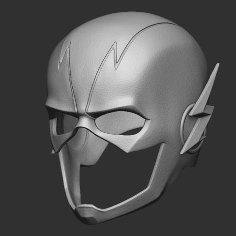 Download 3D printing templates Flash Helmet - Justice League ・ Cults