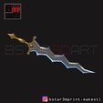 Download STL file Fire Emblem Awakening Robin Levin Sword - Weapon ...