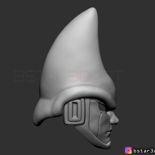 Download STL file CELL Mask -Dragon Ball Z Cosplay or custom • 3D print ...