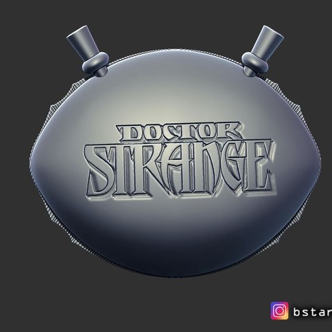 Download 3D printer model Eye Of Agamotto - TIME STONE - Doctor Strange ...