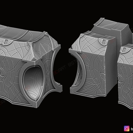 Download STL file Casket Of Ancient Winter - Marvel Comic • 3D printer ...