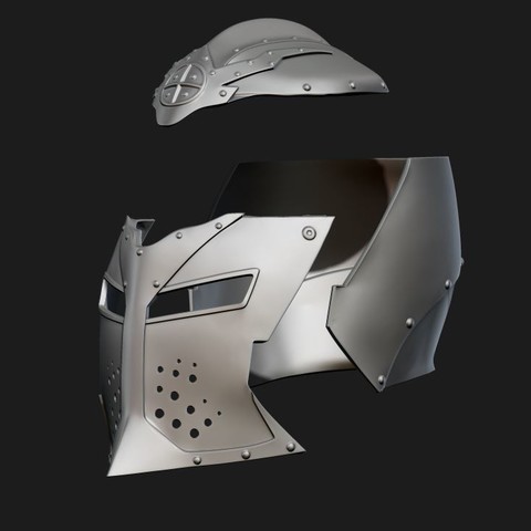Download 3D printing designs Skyrim Dawnguard Helmet ・ Cults