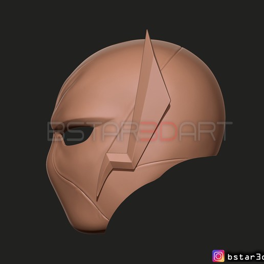 Download STL file Godspeed Mask - Flash God Season 6 - Flash cosplay ...