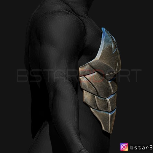 Download STL file Batman Armor - Batman 2021 - Robert Pattinson 3D ...