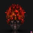 Download STL file Ghost Rider mask -Agents of SHIELD - Marvel comics 3D ...