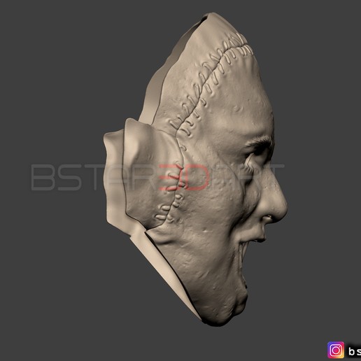 Download STL file LEATHERFACE 1974 KILLING MASK - THE TEXAS CHAINSAW ...