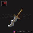 Download STL file Fire Emblem Awakening Robin Levin Sword - Weapon ...
