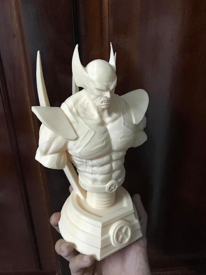 3D printable Wolverine Bust - Marvel 3D print model 3D print model・Cults