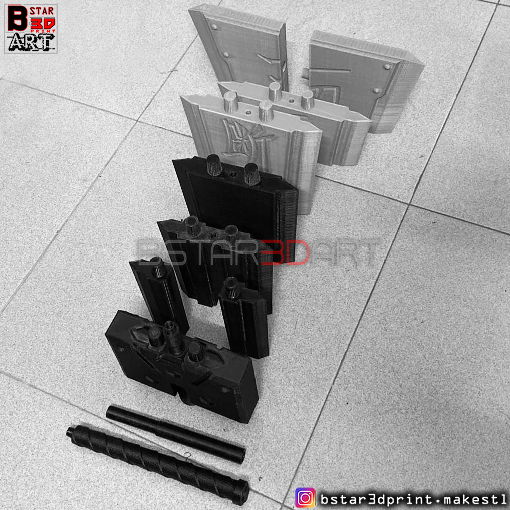 3D printed HardEdge Sword Cloud - Final Fantasy VII remake 3D print ...
