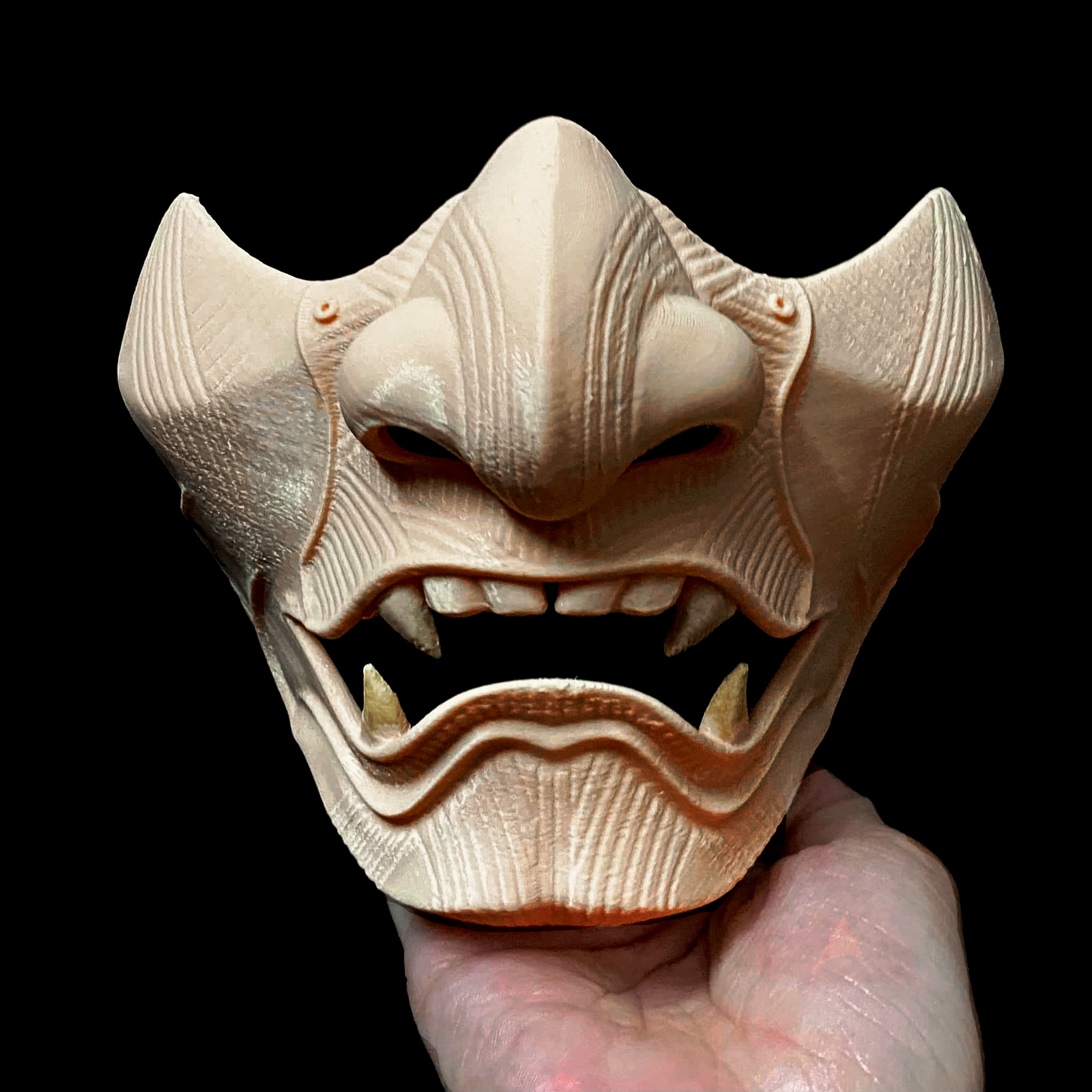 3D print Ghost Of Tsushima - The Sakai Mask - Samurai Cosplay Mask ...