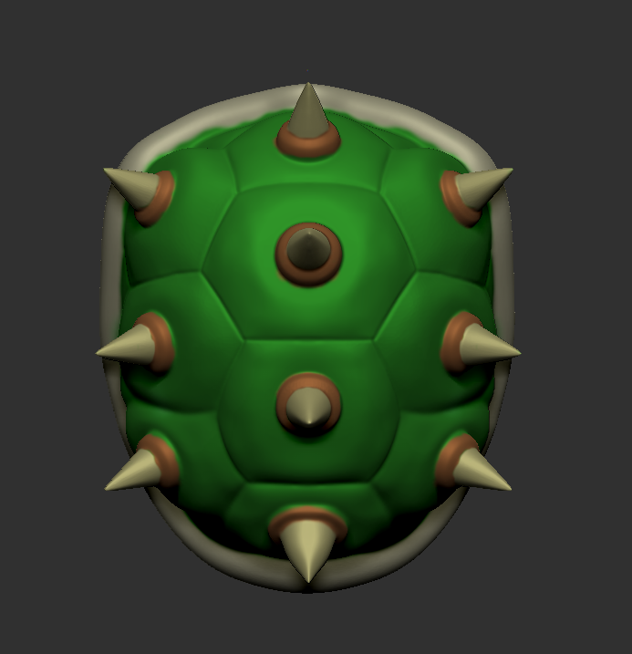 STL file Bowsette Shell 🐚・Design to download and 3D print・Cults