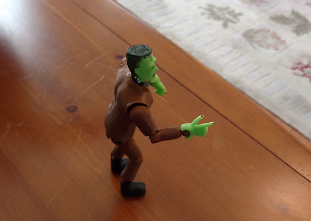 Free STL file Herman Munster Poseable 🎨・3D printer design to download・Cults