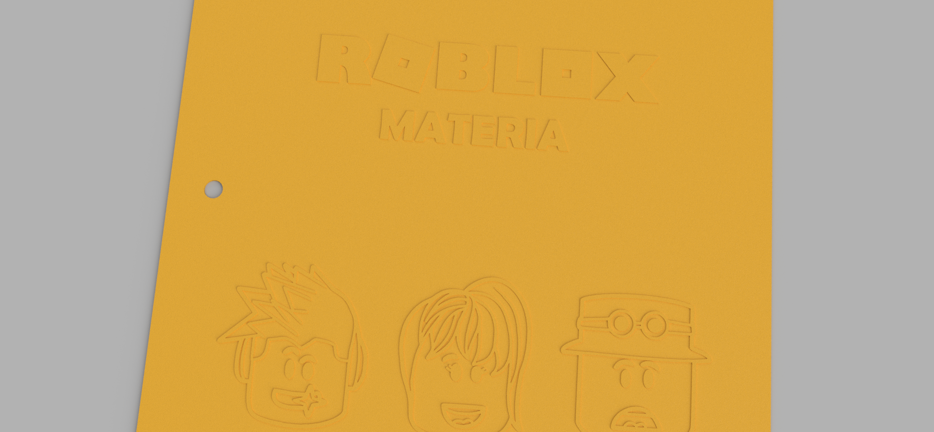 STL file COVERS FOR ROBLOX SCHOOL FOLDERS・3D printing design to ...